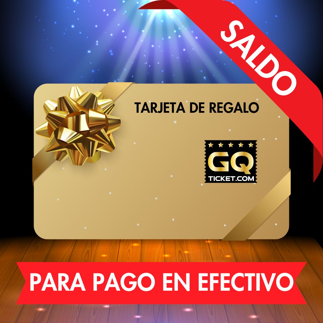 Tarjetas de Regalo - GQ Ticket
